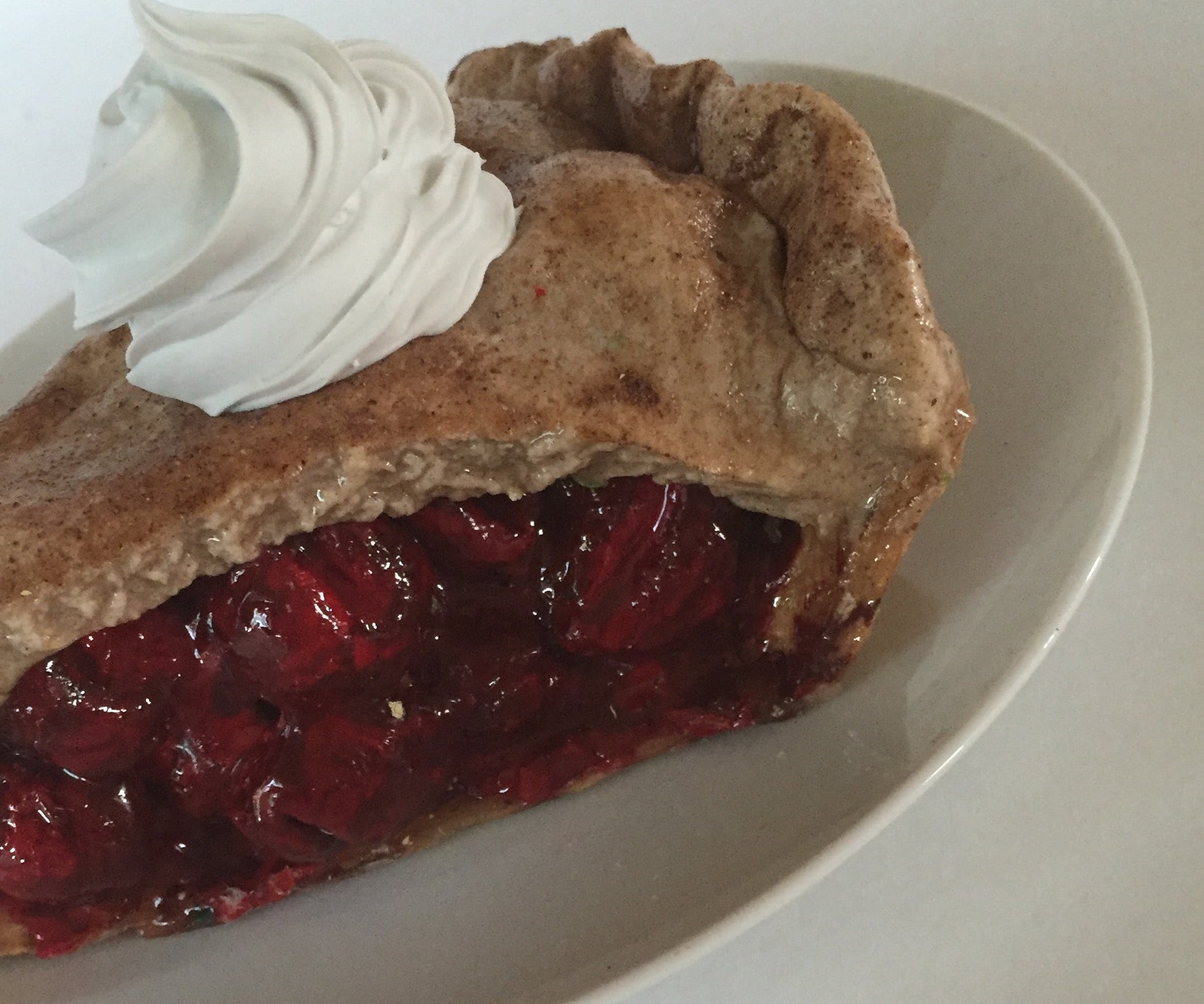 Fake Cherry Pie Slice – Everything Dawn