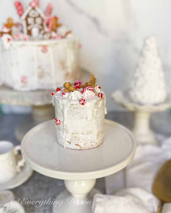 Candy Lane Gingerbread Mini Fake Cake – Everything Dawn